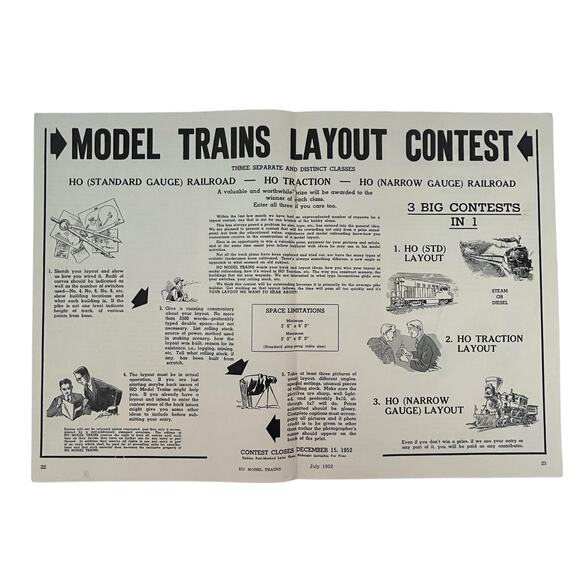 None and/or Unknown | Other | Model Trains Layout Contest Ho Standard ...